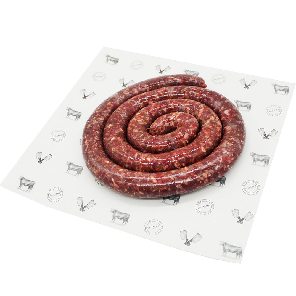 Grass-Fed Angus Boerewors Coil – L.A. FARMS